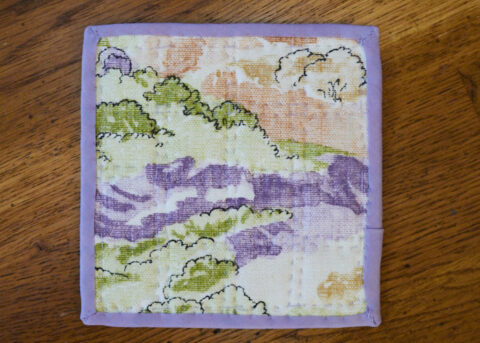 Patchwork Coaster - a case of the Crafties